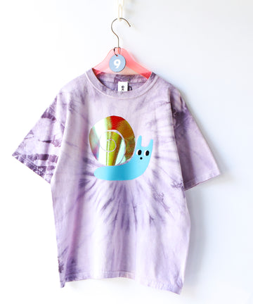 Kids Snail Tie Dye Cotton TShirt | Made in Canada – OKAYOK
