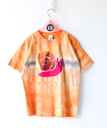 Kids Snail Tie Dye Cotton TShirt | Made in Canada – OKAYOK